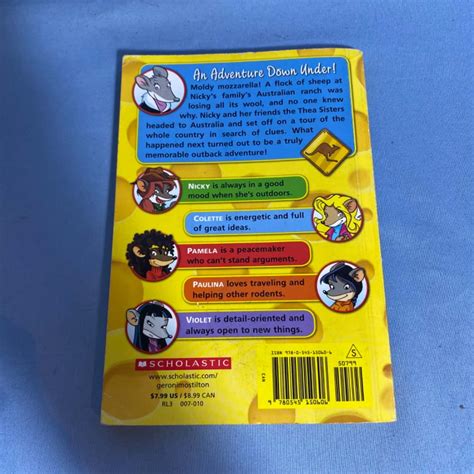 Thea Stilton Mouse Mysteries 4 Books Set