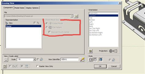 Solved Idw File And Flat Pattern Autodesk Community