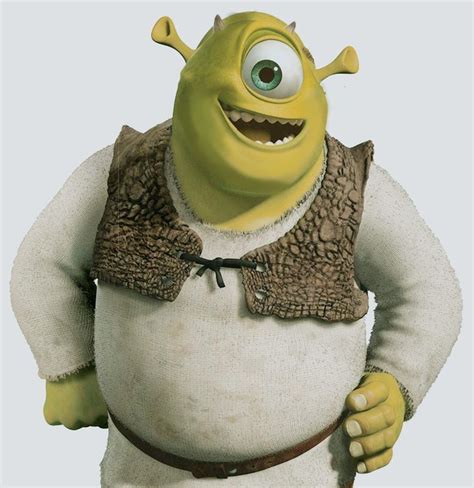 Shrek X Mike Wazowski Aesthetic 💚 Shrek Stickers Minions