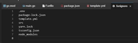 fun deploy 好像不会忽略 funignore里配置的文件 Issue alibaba funcraft GitHub