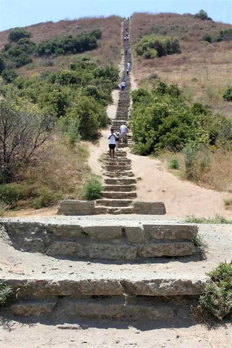 Baldwin Hills Scenic Overlook Stairs Clipart