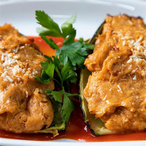 Receta Fácil Calabacín Relleno De Atún Hoy Que Pido