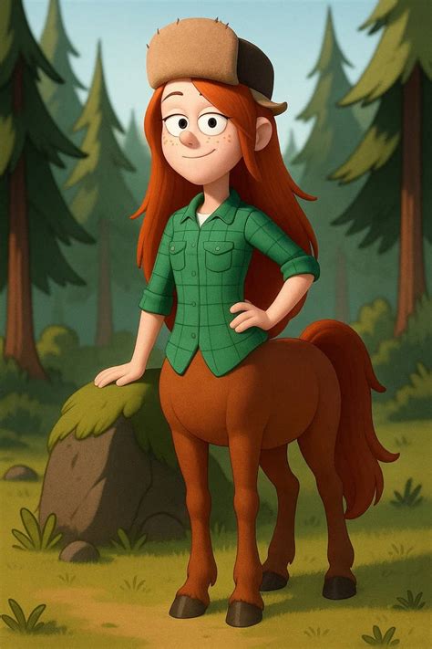 Gravity Falls Centaur Community Wendy Corduroy 2 By Mermaidan On