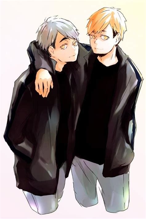 Pin De Amy En 稻荷崎 宮兄弟 Credit To ﾕｶﾊﾞﾗ Ykabara Dibujos De Anime Anime Voleibol