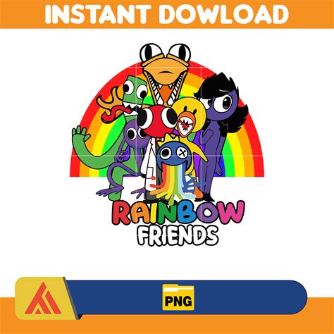 Rainbow Friends Clipart Png Blue Png Rainbow Friends Png Inspire