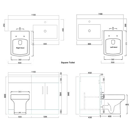 Buy Elegant 1100mm L Shape Bathroom Vanity Sink Unit Furniture Storageleft Hand Matte Grey