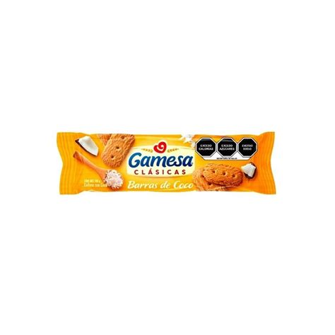 Pack De 12 Galletas Gamesa Barras De Coco 106 Gr Gamesa 106g Walmart