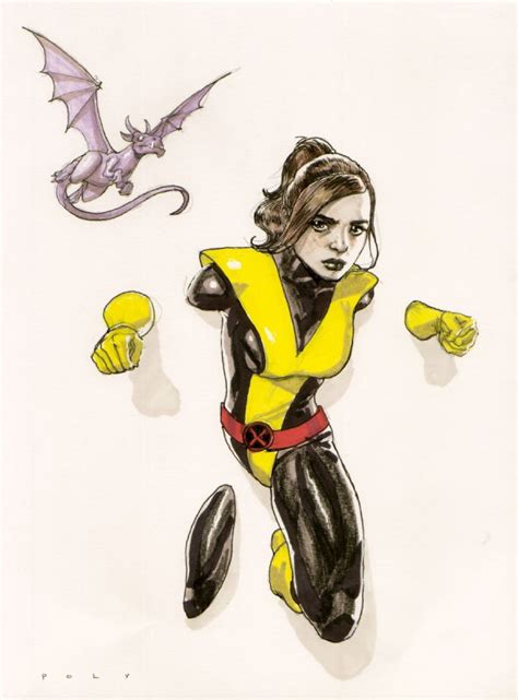 Kitty Pryde Comic Art Live Mystery Sketch November 2024 In Steven