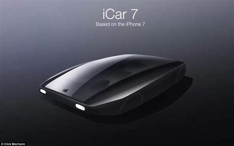 Designers Reveal What Apples Icar Will Look Like Daily Mail Online