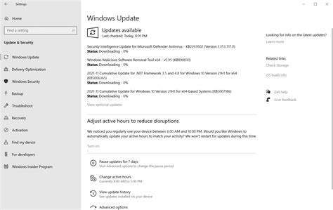 Microsoft Windows Security Updates November 2021 Overview Ghacks Tech News Hiswai