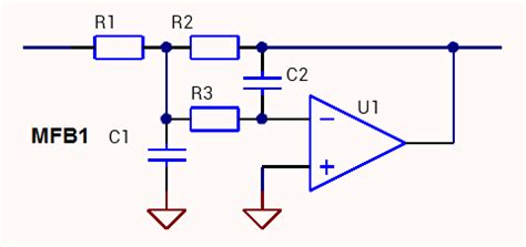 2 MFB Lowpass Filter Topologies Pros And Cons Audio Forum Audio TI E2E Support Forums