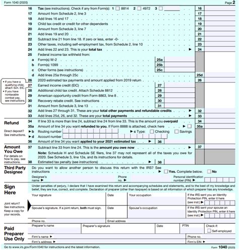 How To Read Your Tax Return I Talk About Money