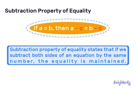 Subtraction Property