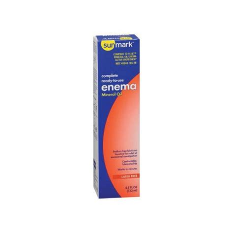 Mckesson Sunmark Enema Mineral Oil
