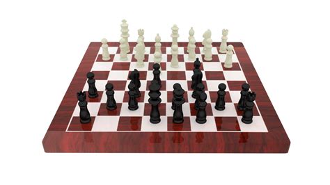 Chessboard Game 3d Model By Trish
