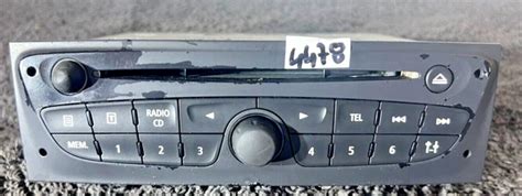 Autoradio Poste Dorigine Renault Clio 3 Phase 2 Avec Code 281150040r