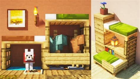Minecraft 7 Bed Designs And Ideas 🛌🏻💤 Youtube