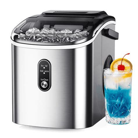 Countertop Ice Maker 26lbs24h Portable Self Cleaning Machine With
