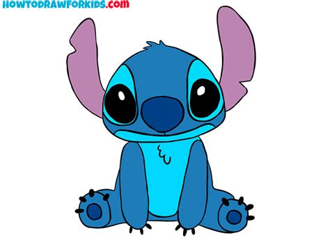 How To Draw A Simple Stitch At Lavon Sotelo Blog