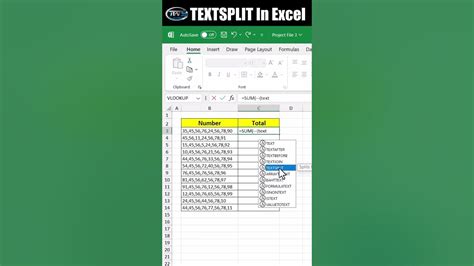 Textsplit Formula In Excel Tricks Excelbangla Shorts Youtube