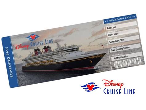 Free Printable Cruise Ticket Pdf