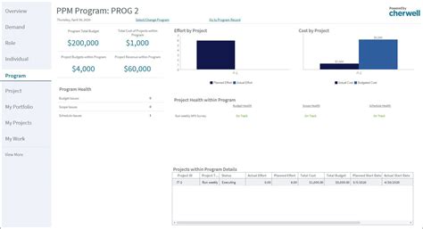 Ppm Dashboards