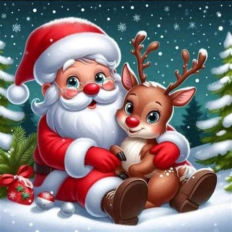 صور بابا نويل 2025 متحركة وكرتونية بالاسم بأفضل الأشكال