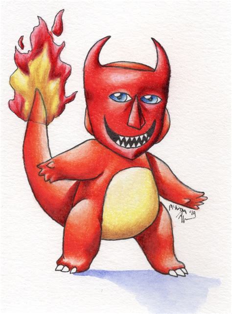 Charmander Mask Small Print