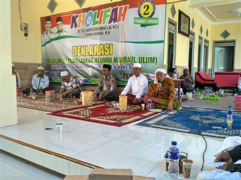 Putra Pengasuh Ponpes Bata Bata Deklarasi Kemenangan Kholifah Mata Madura