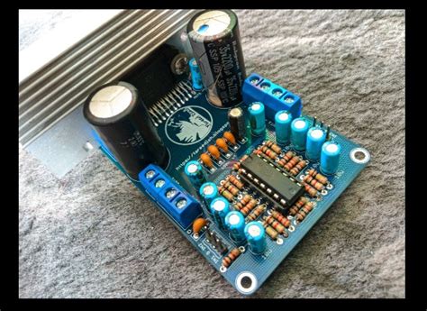 Amplifier Quad Bridge Tda7388 Plus Preamp Share Project Pcbway