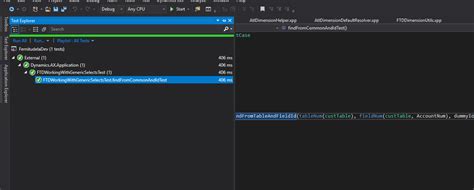 Generic X Select Use Of DictTable And Common FieldId Fernitudela Dev