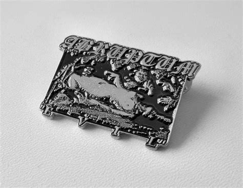 Abruptum Evil Metal Pin 