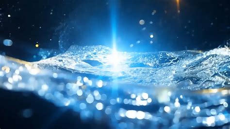 Sparkling Water Splash Transition Effect Videos