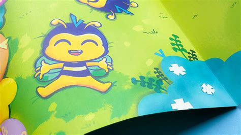 The Exciting Adventure Of The Small Eye Bee Comic On Behance