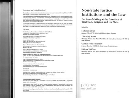Pdf South Africa Legal Recognition Of Traditional Courts Legal