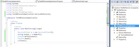 Create WCF Web Service In Visual Studio Carl De Souza