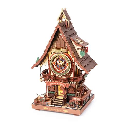 Rokr Cuckoo Clock 3d Wooden Puzzles