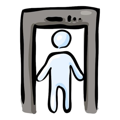 Premium Vector Security Check Doodle Icon