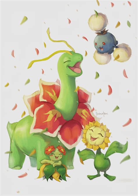 Gen 2 Grass Mons 💚 Rpokemonhgss