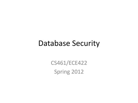 Ppt Database Security Powerpoint Presentation Free Download Id6819842