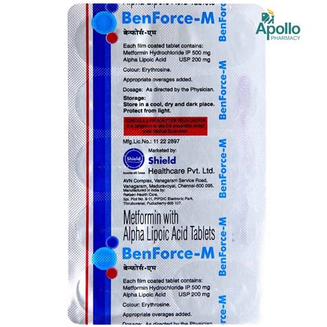 Benforce M Tablet 10s Price Uses Side Effects Composition Apollo