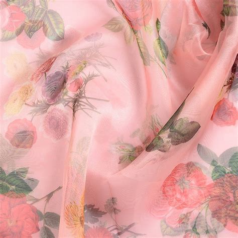 Digitally Printed Organza Fabric At Rs 76meter Organza Fabric Id