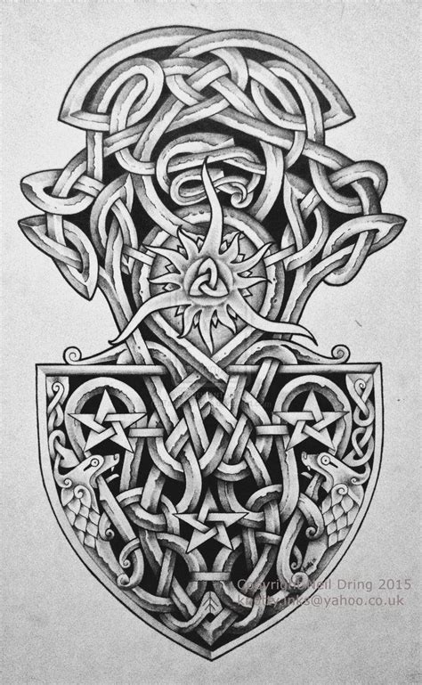Viking Symbols Viking Art Celtic Patterns Celtic Designs Tattoo