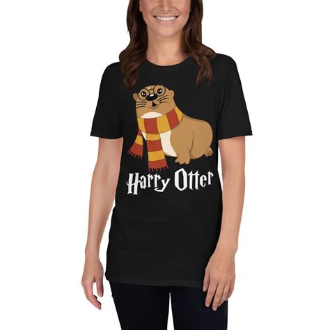 Harry Otter Cute Magical Wizard Otter Lover Patronus T Etsy