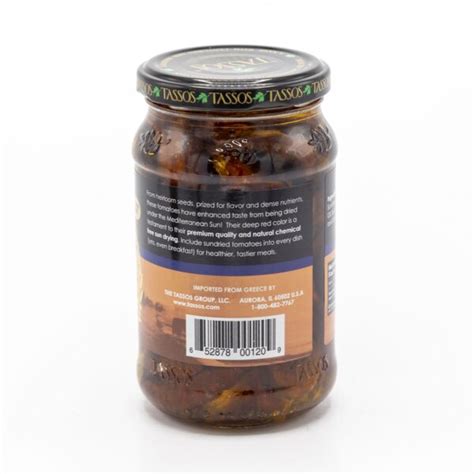 Tassos 12oz Sundried Tomatoes European Food Express