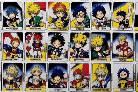 My Hero Academia Tarot Cards Creative Fabrica