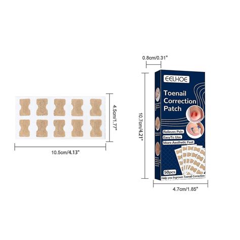 Toenail Correction Patch Ingrown Toenail Sticker With Toenail Planer