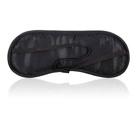 Satin Blindfold Black Adult Sex Toys Intimate Supplies Sexual