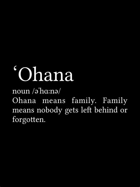 Ohana Definition Disney Lilo Stitch Artofit