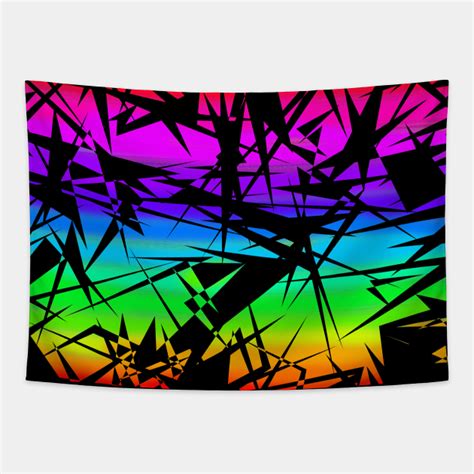 Rainbow Scratch Colors Of The Rainbow Rainbow Scratch Tapestry